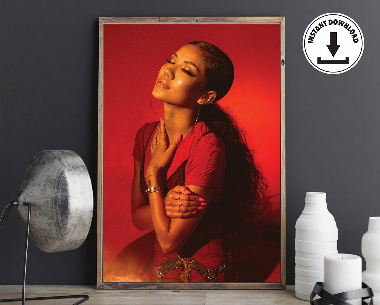 Jhene Aiko Artist Poster– Instant Download – Wall Art, Room Decor - Etsy