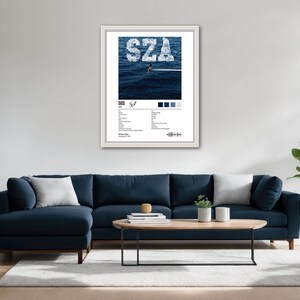 SZA Album Cover Poster – Instant Download – SOS | Wall Art | Celeb ...