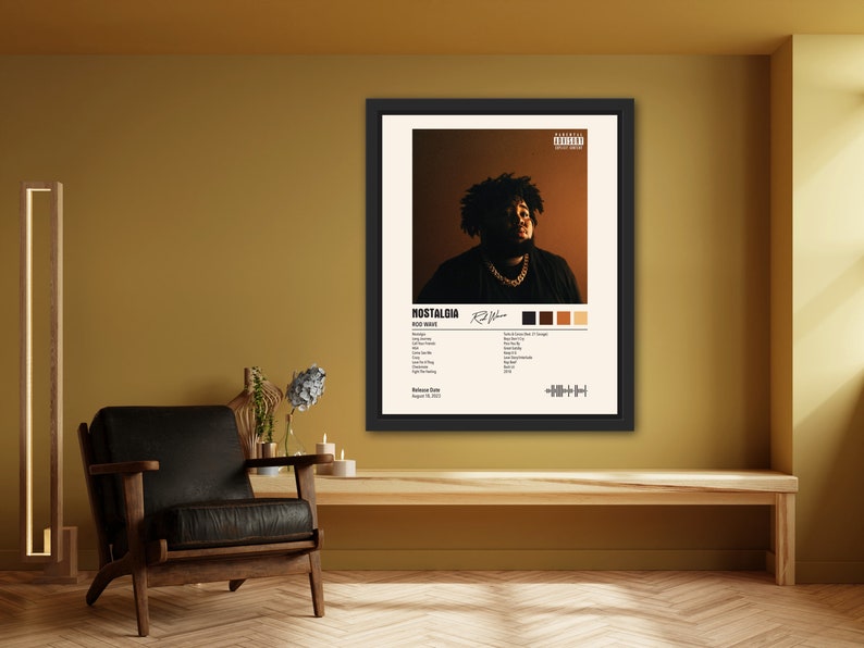 Rod Wave – Nostalgia Album Cover Poster – Digital Download | Wall Art ...