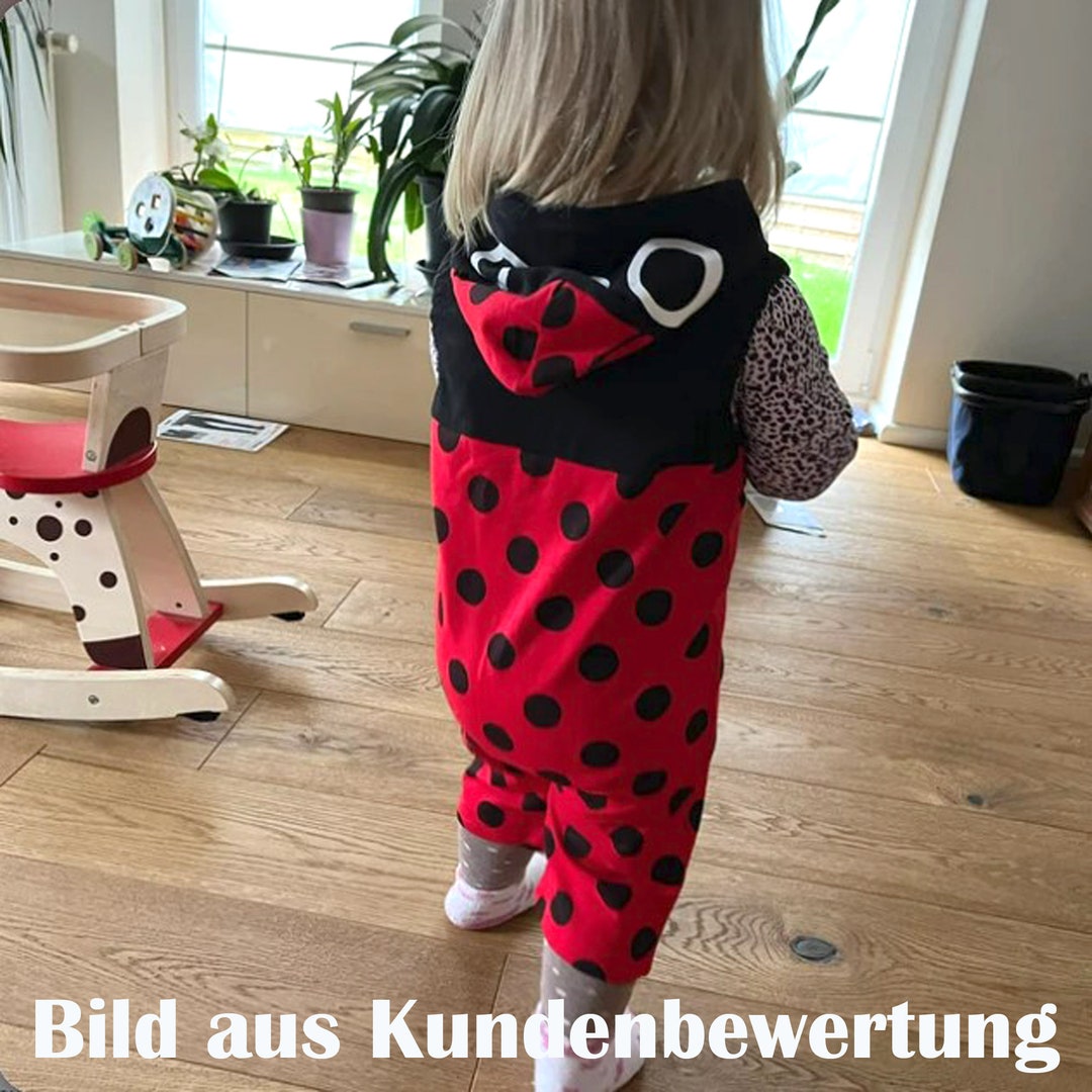 100% Cotton Children's Ladybug Costume Carnival Mardi Gras Beetle ...