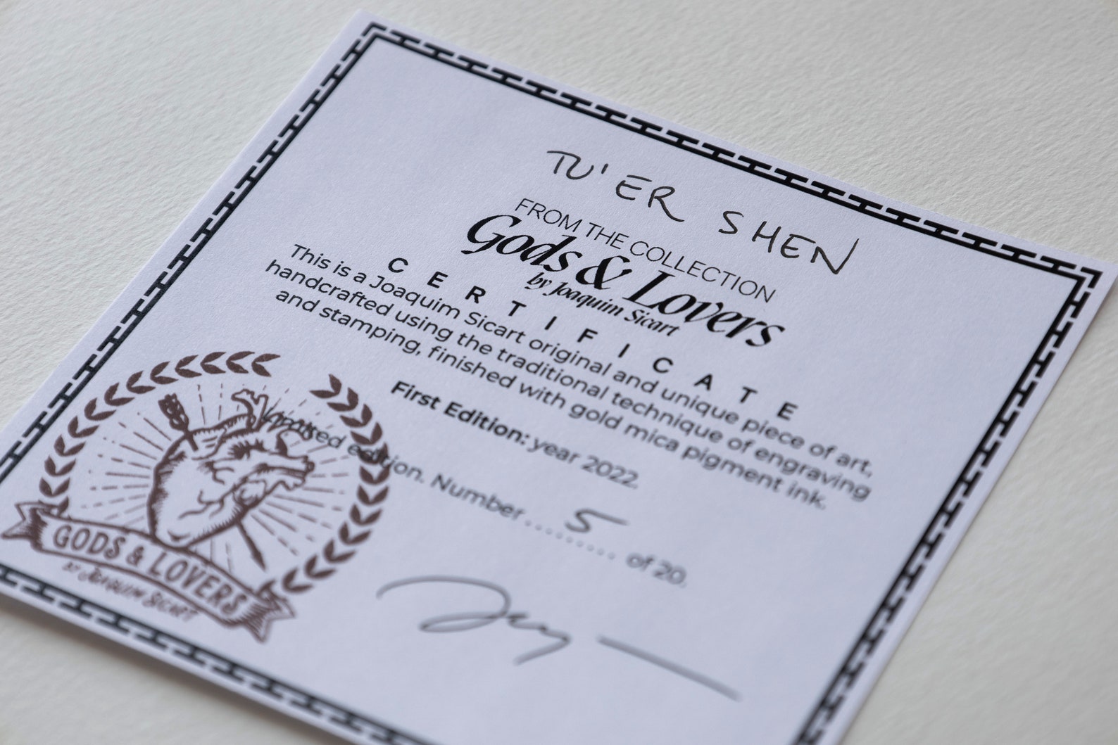 Tu'er Shen Gods & Lovers Collection - Etsy