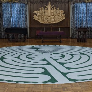 Custom EXTRA LARGE 22-30 FOOT 7circuit Portable Labyrinth for ...