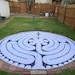 Custom LARGE Portable Labyrinth for Meditation at Home, LARGE SIZE ...