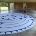 Custom LARGE Portable Labyrinth for Meditation at Home, LARGE SIZE ...