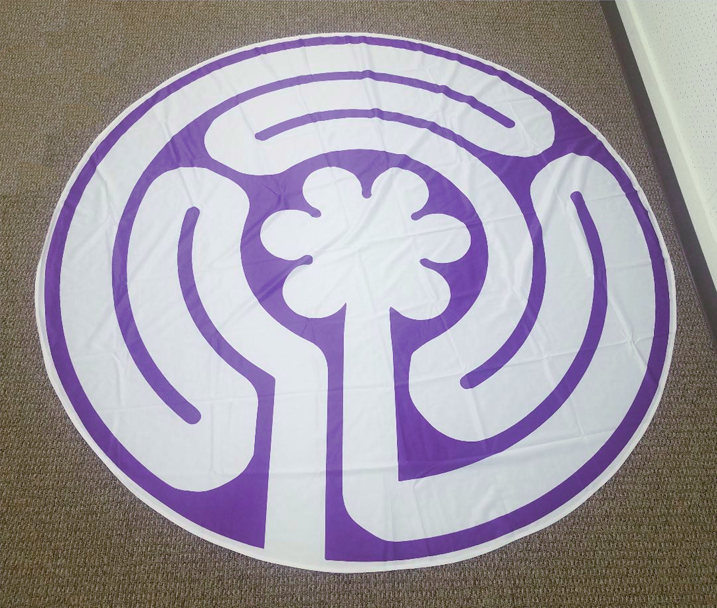 Custom MEDIUM Portable Labyrinth for Meditation at Home, MEDIUM SIZE ...