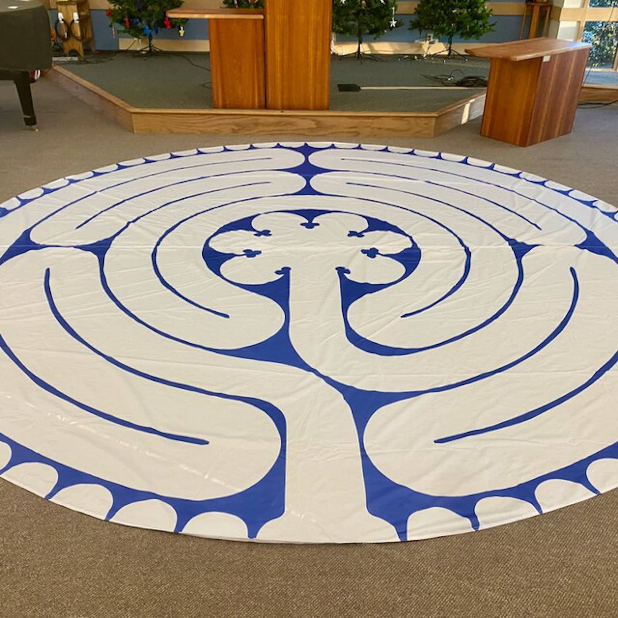 Custom LARGE Portable Labyrinth for Meditation at Home LARGE - Etsy
