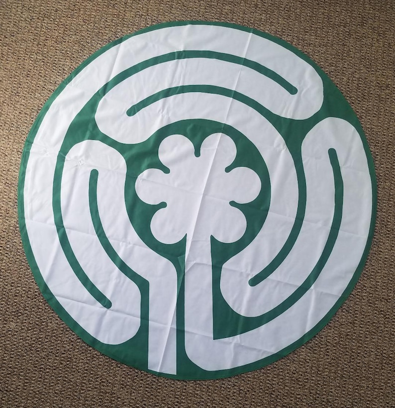 Custom MEDIUM Portable Labyrinth for Meditation at Home - Etsy