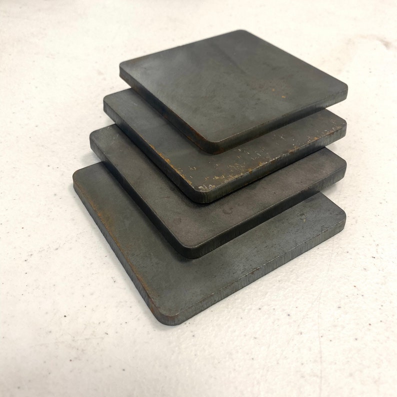 1/4 Thick Square Tubing Caps - Etsy