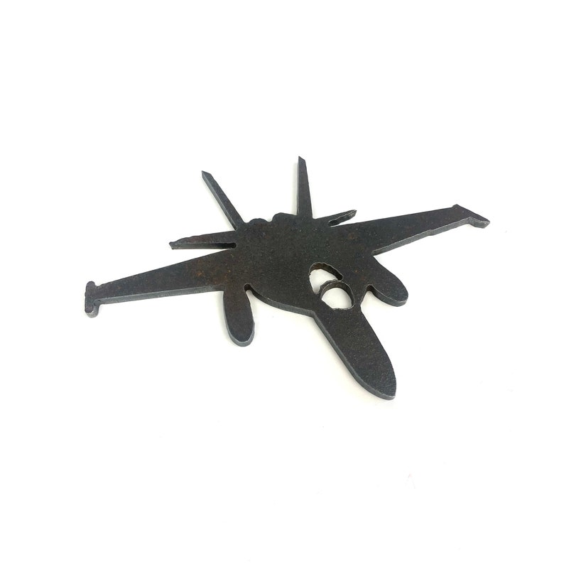 F18 Fighter Jet Metal Cutout Art - Etsy