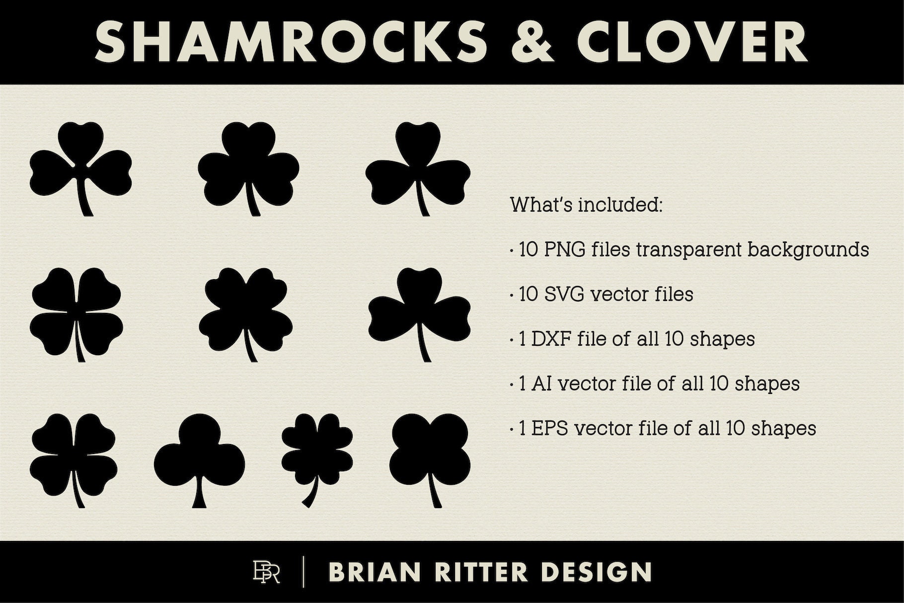 Trébol / Trébol / Hoja / Planta / PNG / SVG / DXF / Arte digital / Arte ...