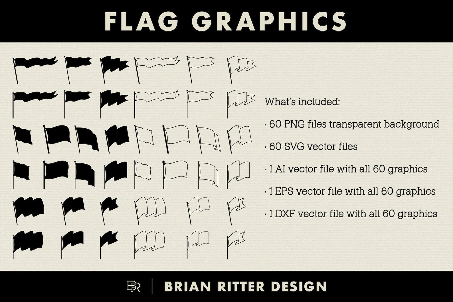 Flag Graphics | Banners | Pennants | Flags | PNG | SVG | DXF | Digital ...