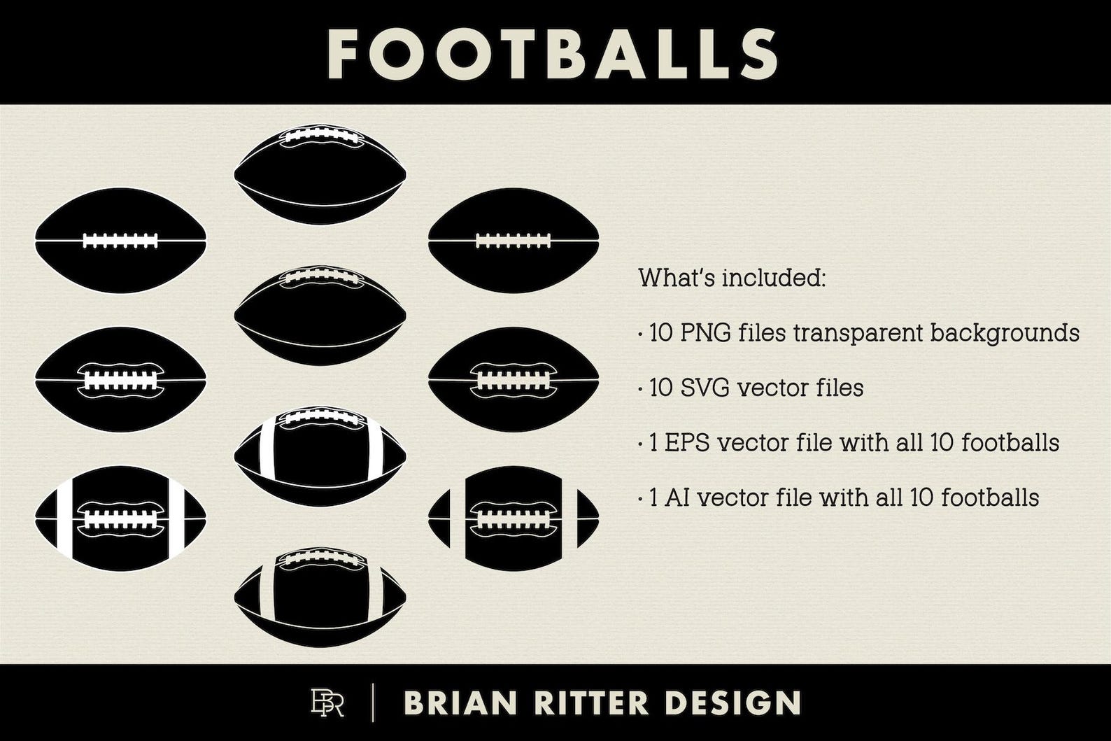 Footballs | Graphic Objects | Sports Elements | Football PNG | Football ...