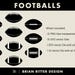 Footballs | Graphic Objects | Sports Elements | Football PNG | Football ...