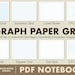 8 Graph Paper Grids | PDF | Templates | Drawing | Goodnotes ...