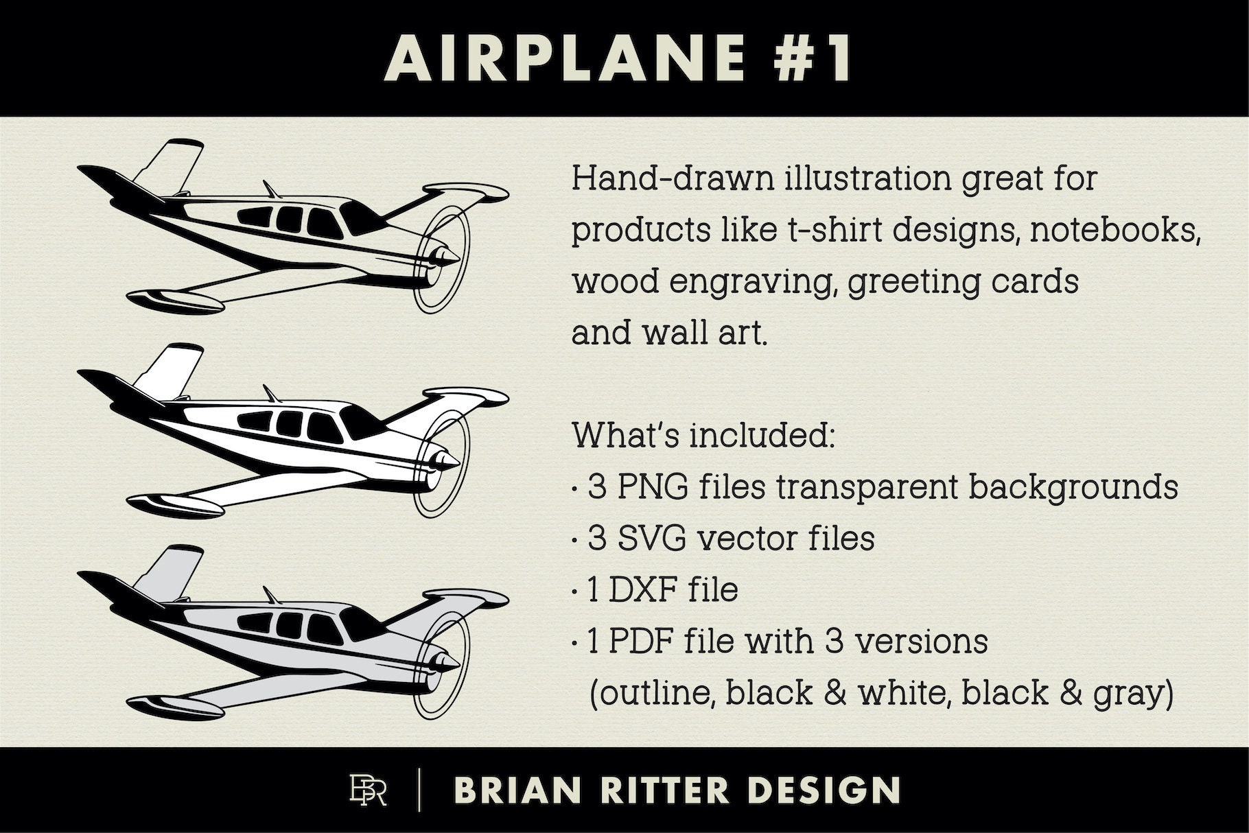 Airplane 1 Jet Plane Graphic PNG SVG DXF Digital Art Printable Art - Etsy