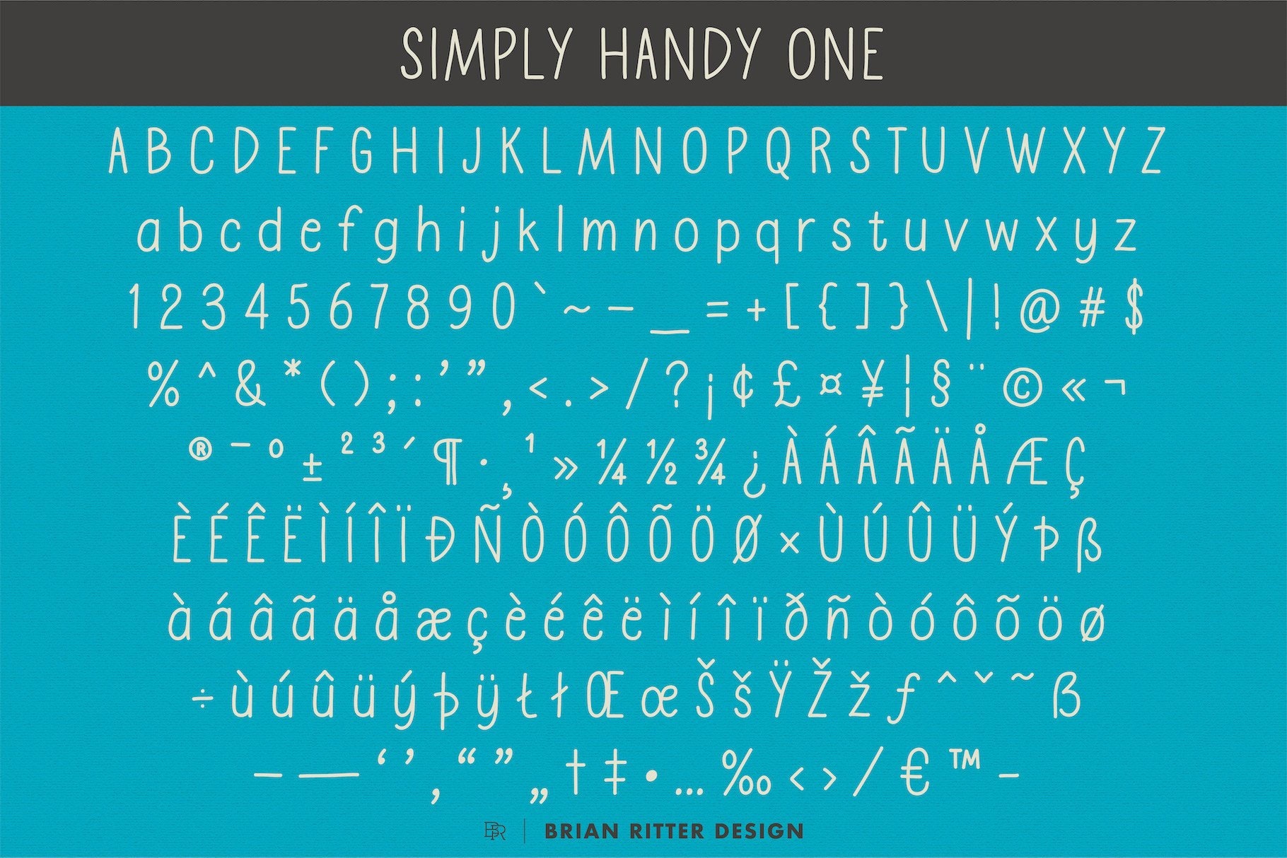 Simply Handy Handwritten Fonts - Etsy