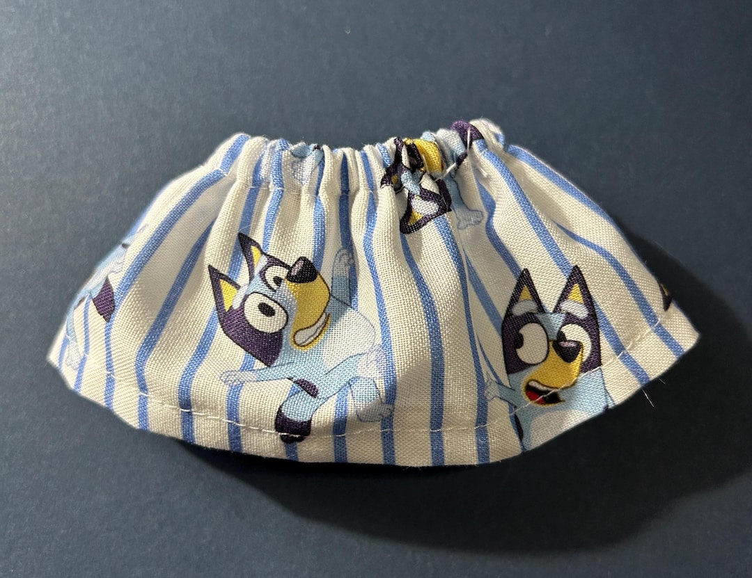 Bluey Christmas Elf Striped Skirt by Christmas Shelf Clothes for 12 ...