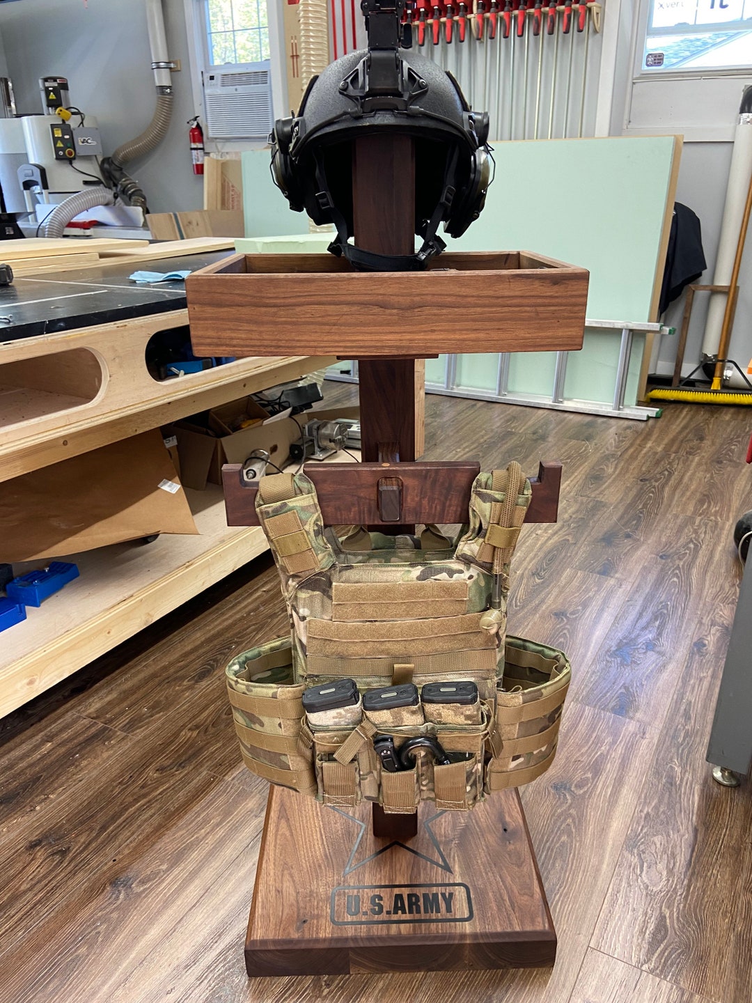 Body Armor Gear Stand Tactical Gear T Stand Etsy body-armor-gear-stand-tactical-gear-t-stand-etsy