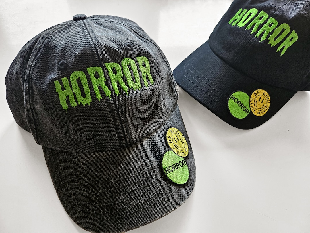 Horror VHS Baseball 'dad' Cap - Etsy