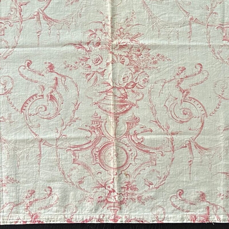 Pink Toile - Etsy