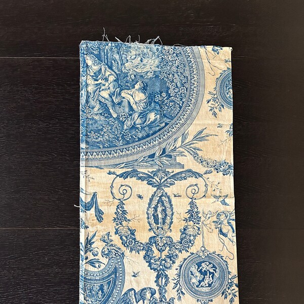 French Toile Paper - Etsy