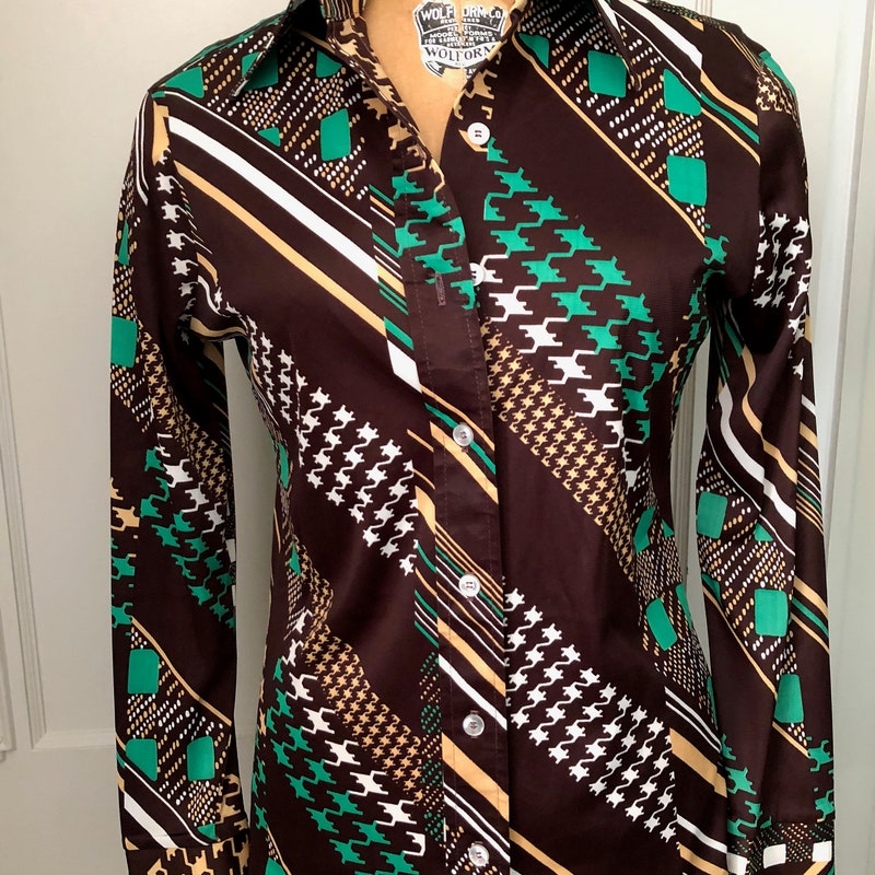 Wide Collar Shirt - Etsy