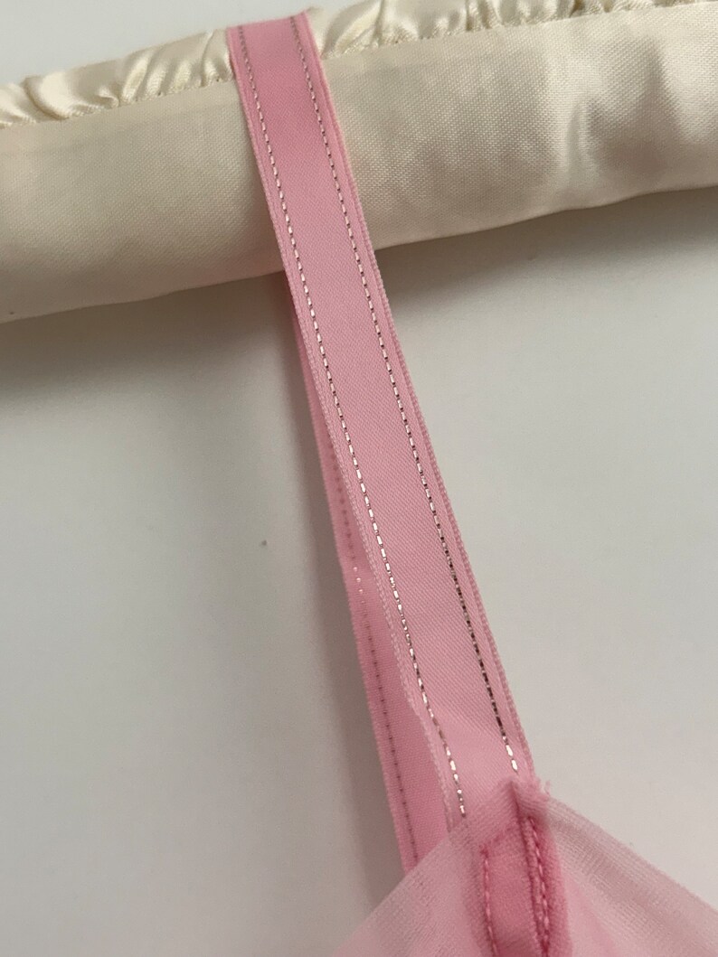 60s Pink Lace Trim Full Slip by LONDON MADE - Etsy
