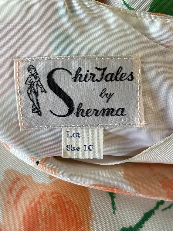 60s Pretty Floral Summer Dress - Gem