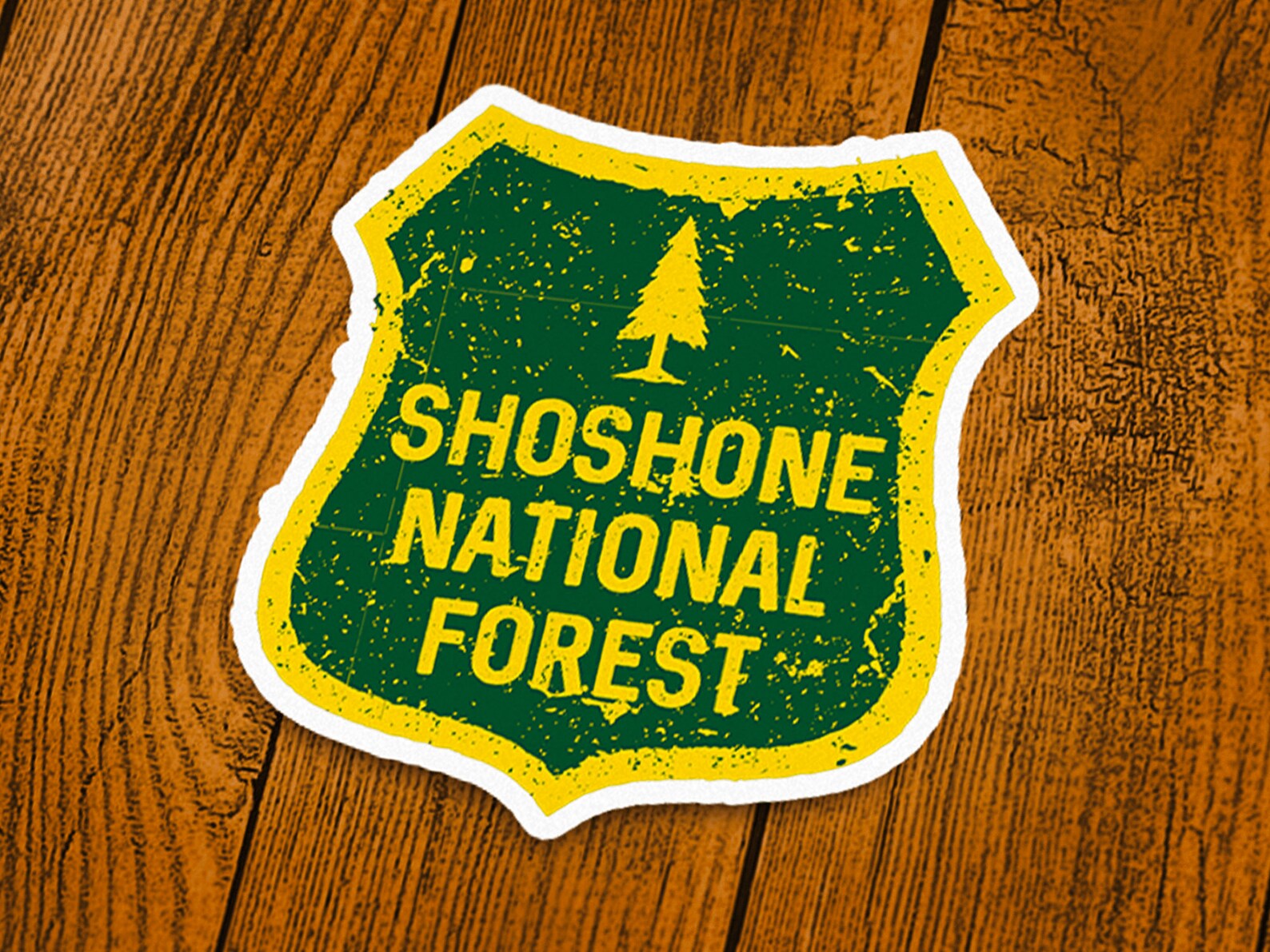 Shoshone National Forest Vinyl Sticker | Choose 1 Decal or Get Them All ...
