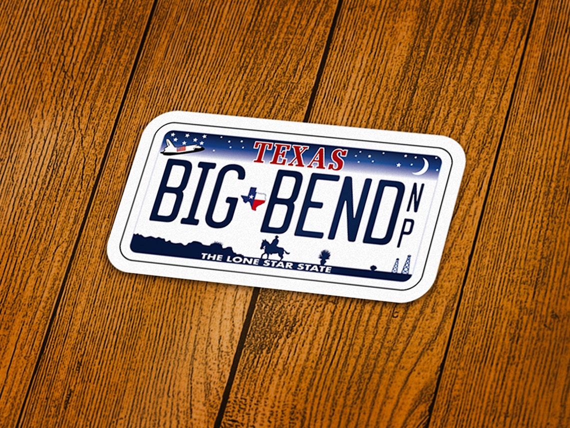 Big Bend National Park Vinyl Sticker | Choose 1 Decal or Get Them All ...