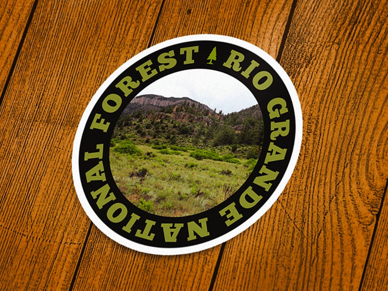 Rio Grande National Forest Vinyl Sticker Choose 1 Decal or - Etsy