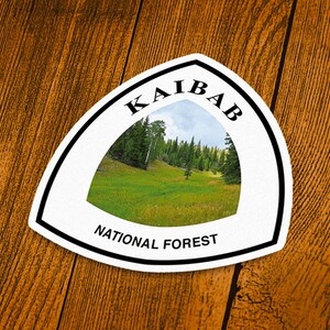 Kaibab National Forest Vinyl Sticker Choose 1 Decal or Get Them All - Etsy