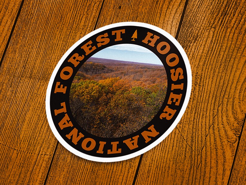 Hoosier National Forest Vinyl Sticker Choose 1 Decal or Get | Etsy