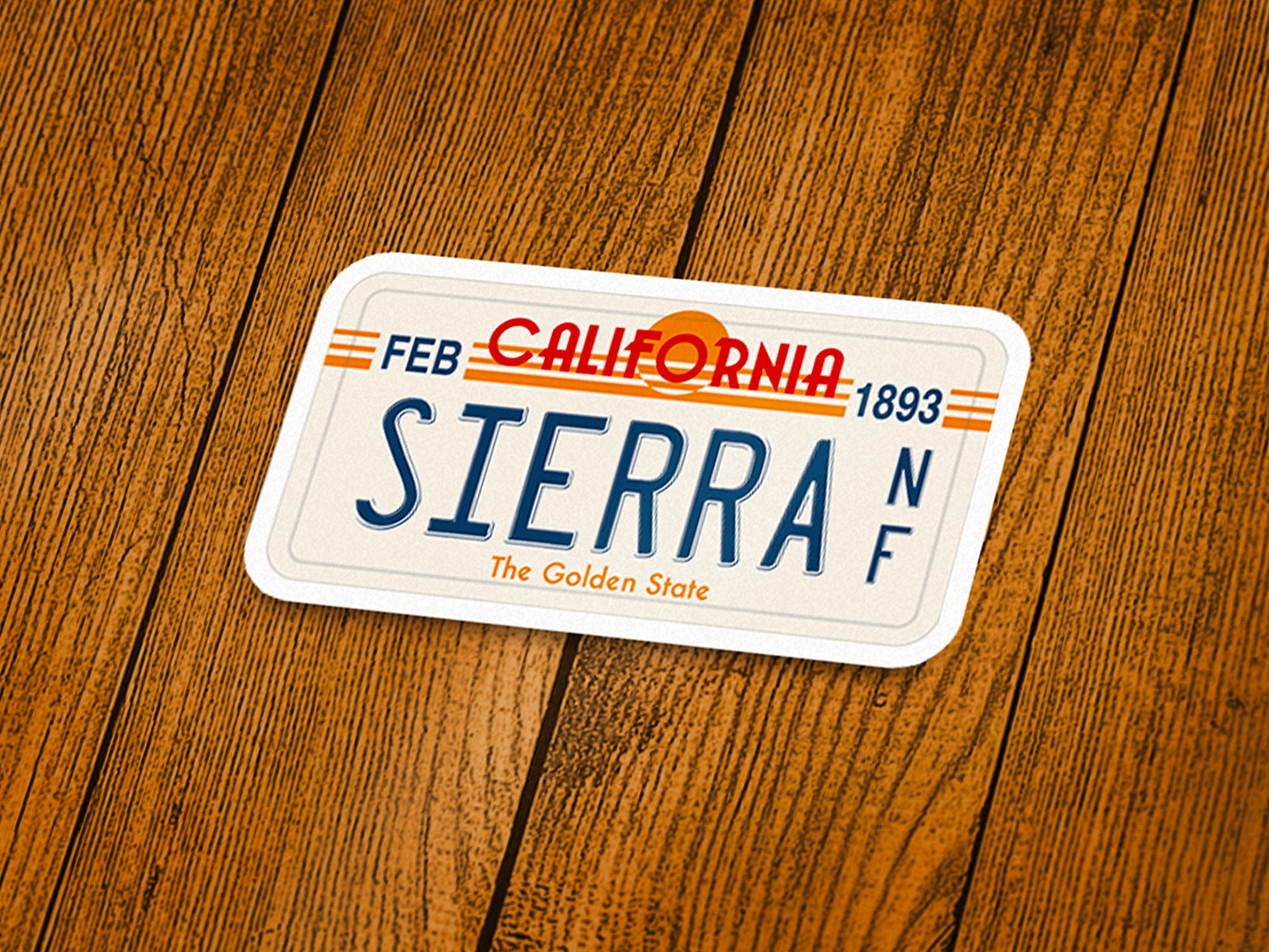 Sierra National Forest Vinyl Sticker Choose 1 Decal or Get | Etsy