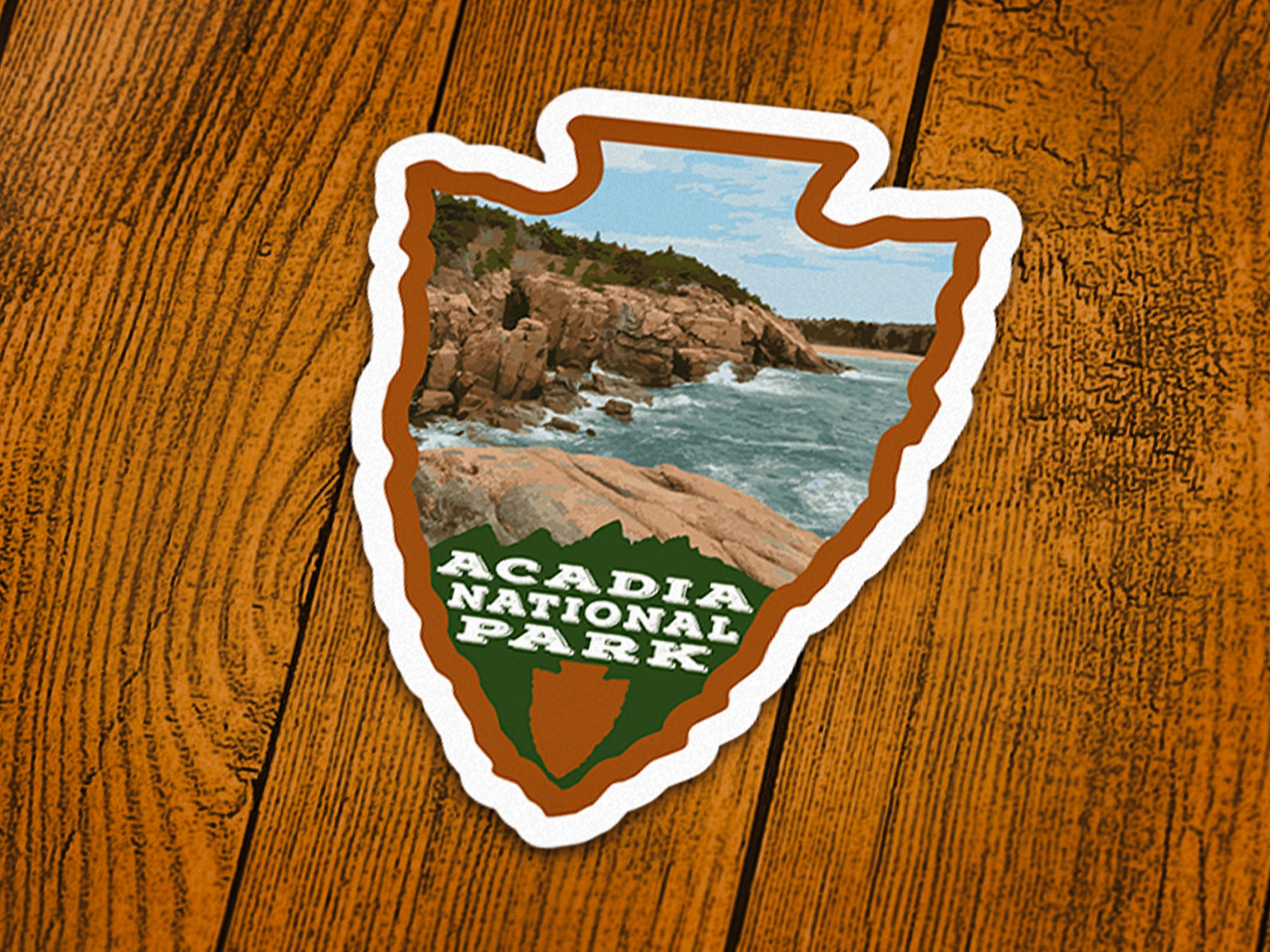Acadia National Park Vinyl Sticker Choose 1 Decal or Get - Etsy