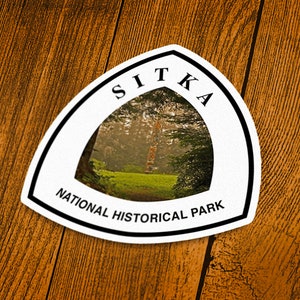 Sitka National Historical Park Vinyl Sticker | Choose 1 Decal or Get ...