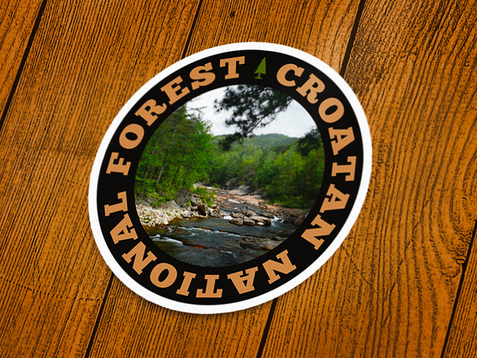 Croatan National Forest Vinyl Sticker | Choose 1 Decal or Get Them All ...