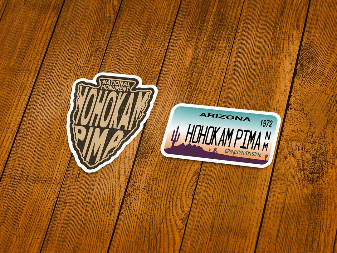 Hohokam Pima National Monument Vinyl Sticker | Choose 1 Decal or Get ...