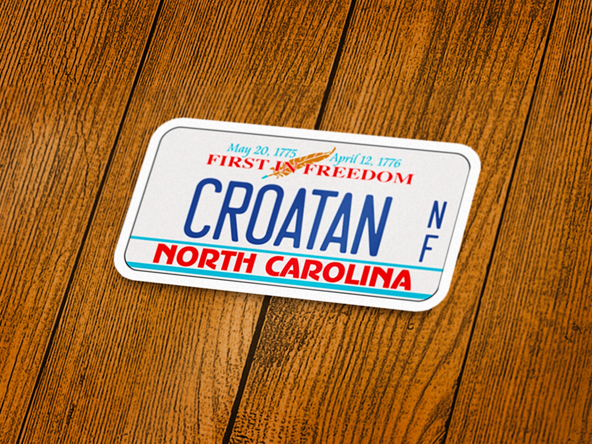 Croatan National Forest Vinyl Sticker | Choose 1 Decal or Get Them All ...