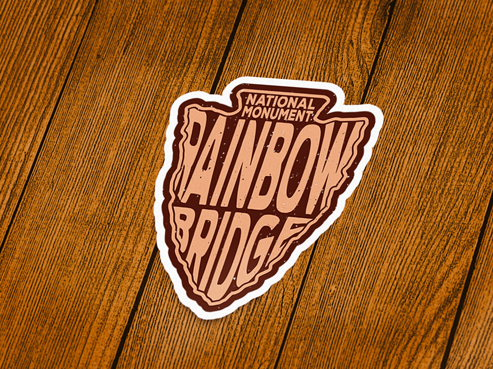 Rainbow Bridge National Monument Vinyl Sticker Choose 1 - Etsy