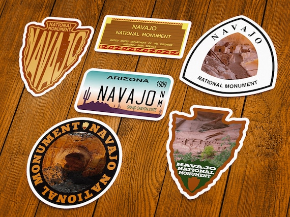 Navajo National Monument Vinyl Sticker Choose 1 Decal or Get | Etsy