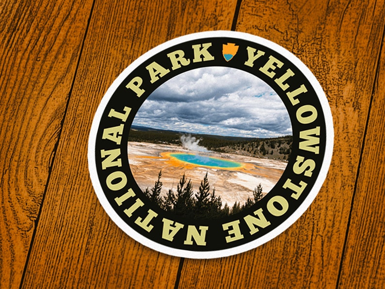 Yellowstone National Park Vinyl Sticker Choose 1 Decal or - Etsy