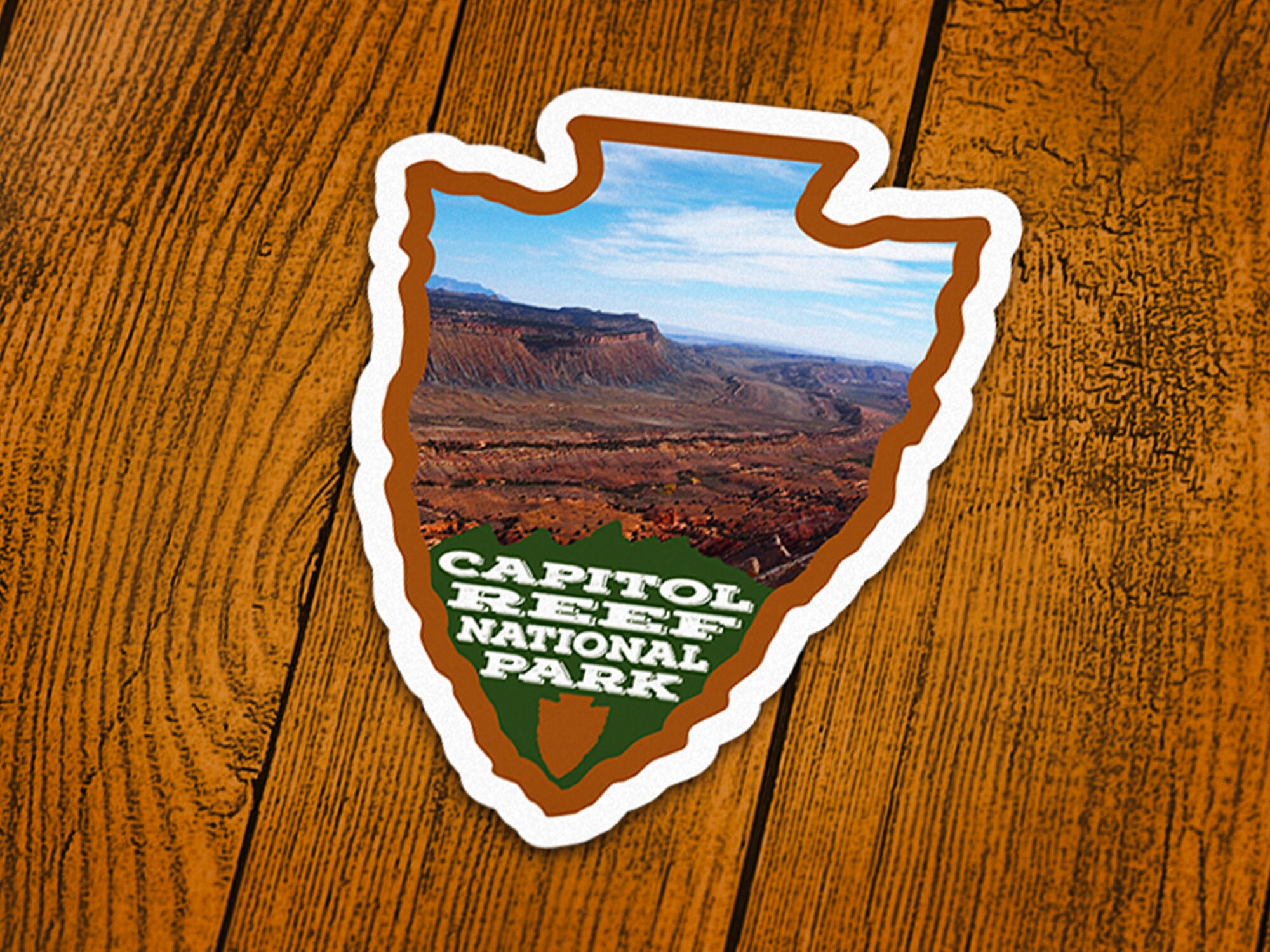Capitol Reef National Park Vinyl Sticker Choose 1 Decal or - Etsy