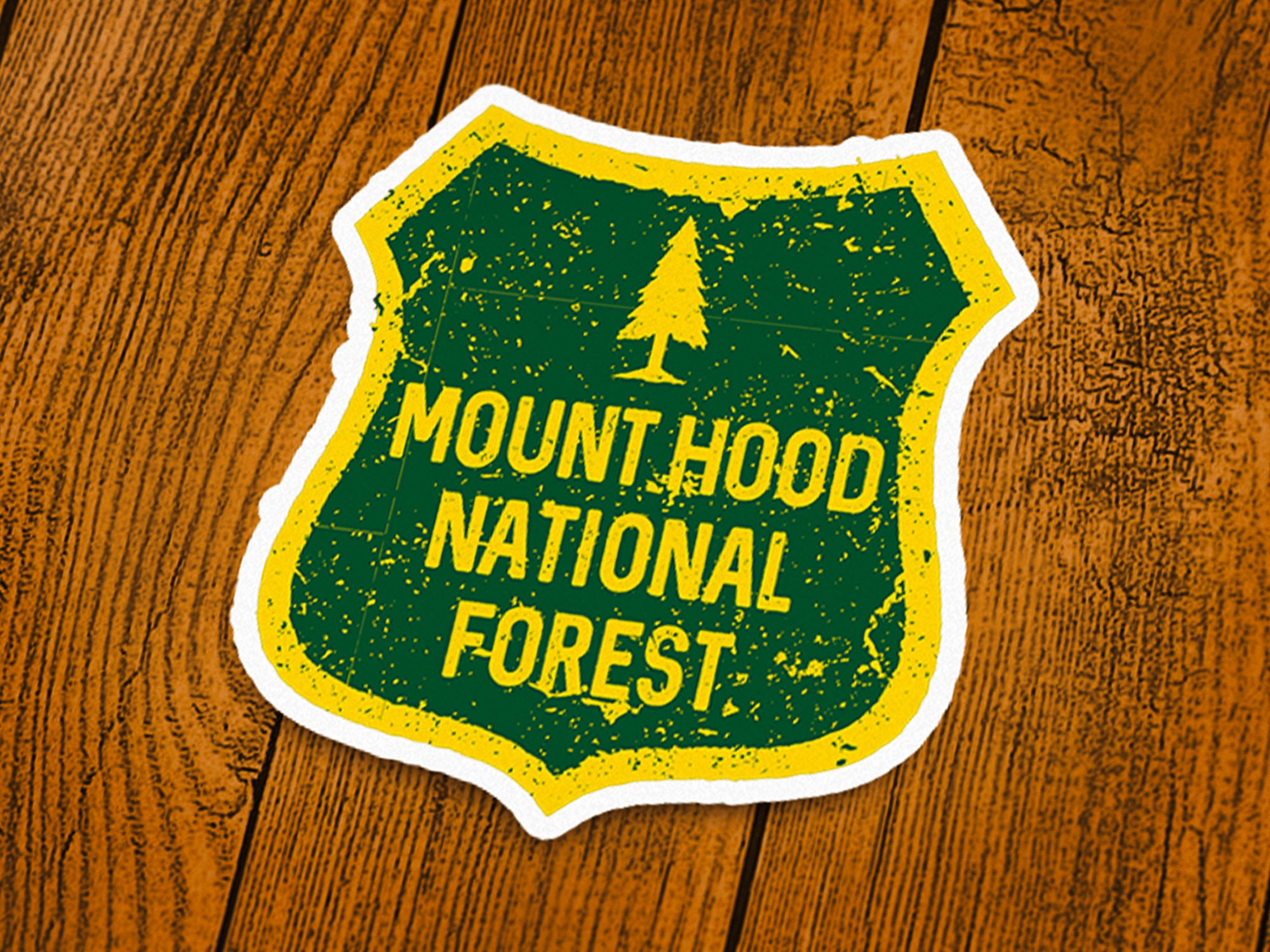 Mount Hood National Forest Vinyl Sticker Choose 1 Decal or - Etsy UK