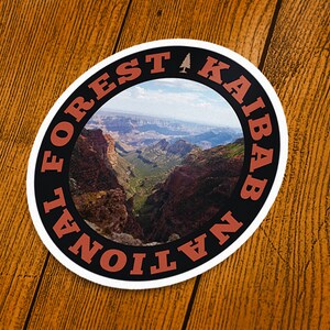 Kaibab National Forest Vinyl Sticker Choose 1 Decal or Get Them All - Etsy