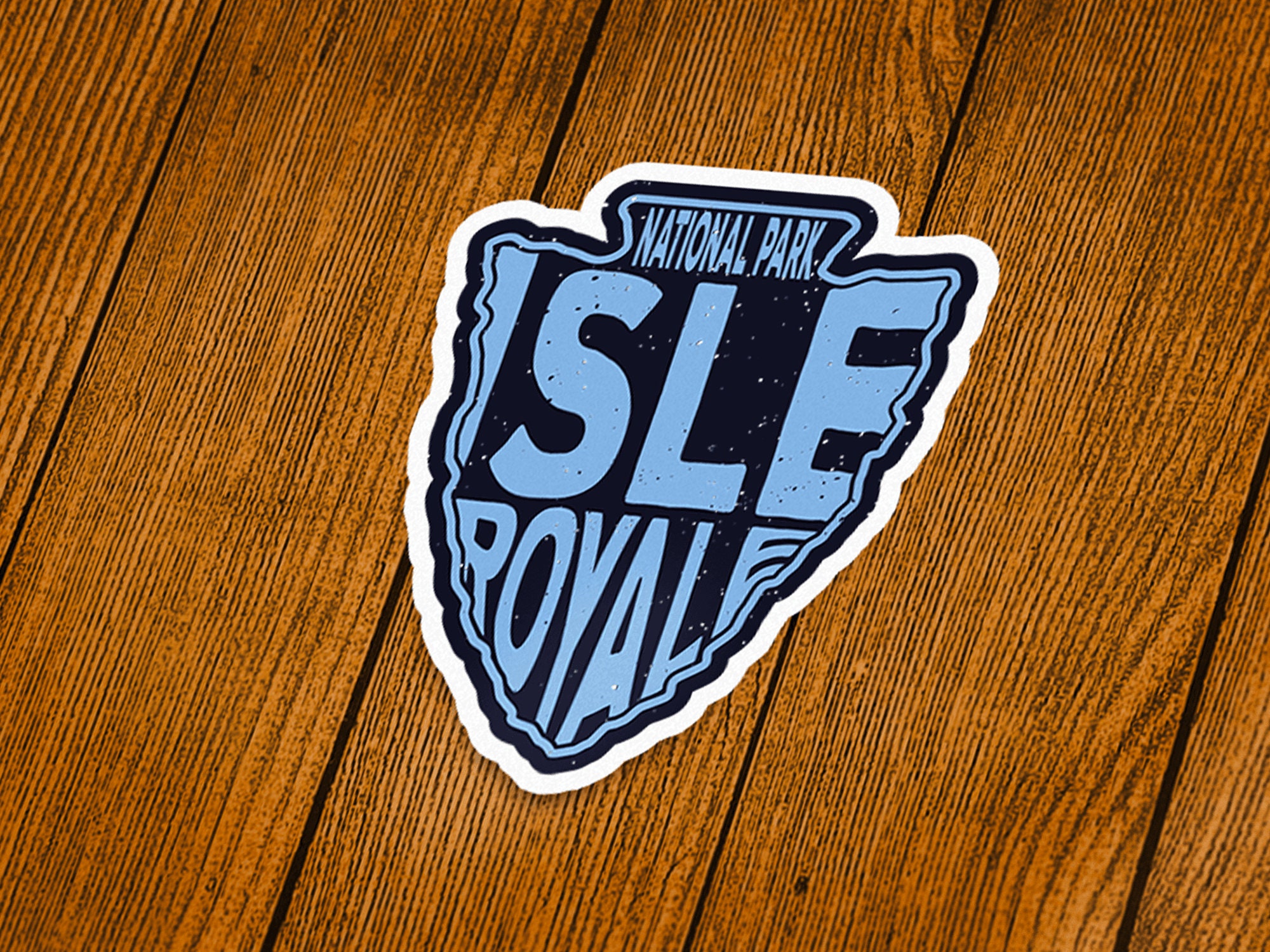 Isle Royale National Park Vinyl Sticker | Choose 1 Decal or Get Them ...