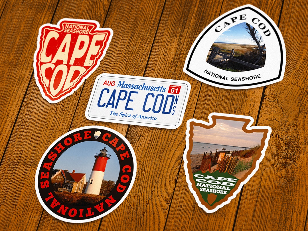 Cape Cod National Seashore Vinyl Sticker | Choose 1 Decal or Get Them ...