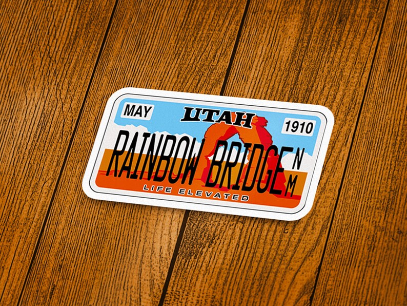 Rainbow Bridge National Monument Vinyl Sticker | Choose 1 Decal or Get ...