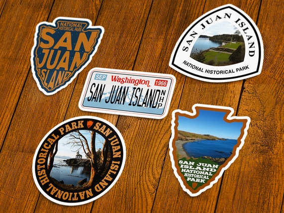 San Juan Island National Historical Park Vinyl Sticker - Etsy