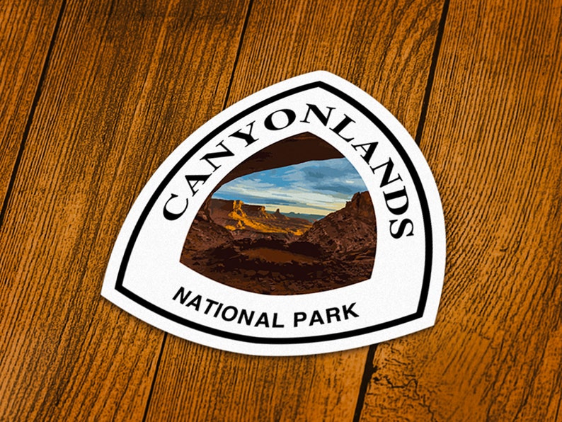 Canyonlands National Park Vinyl Sticker | Choose 1 Decal or Get Them ...
